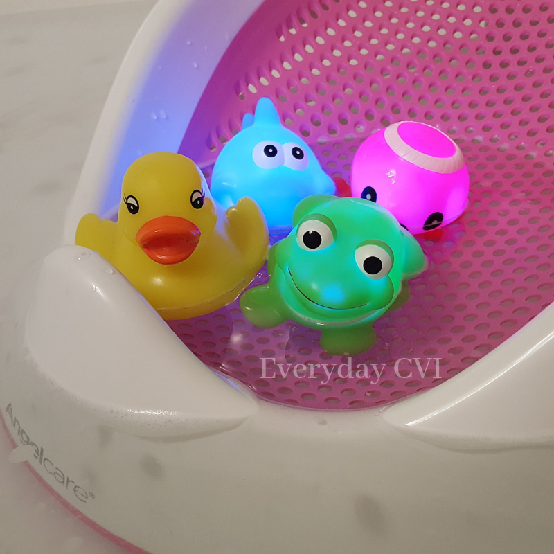 Bath Time Adaptations – Everyday CVI