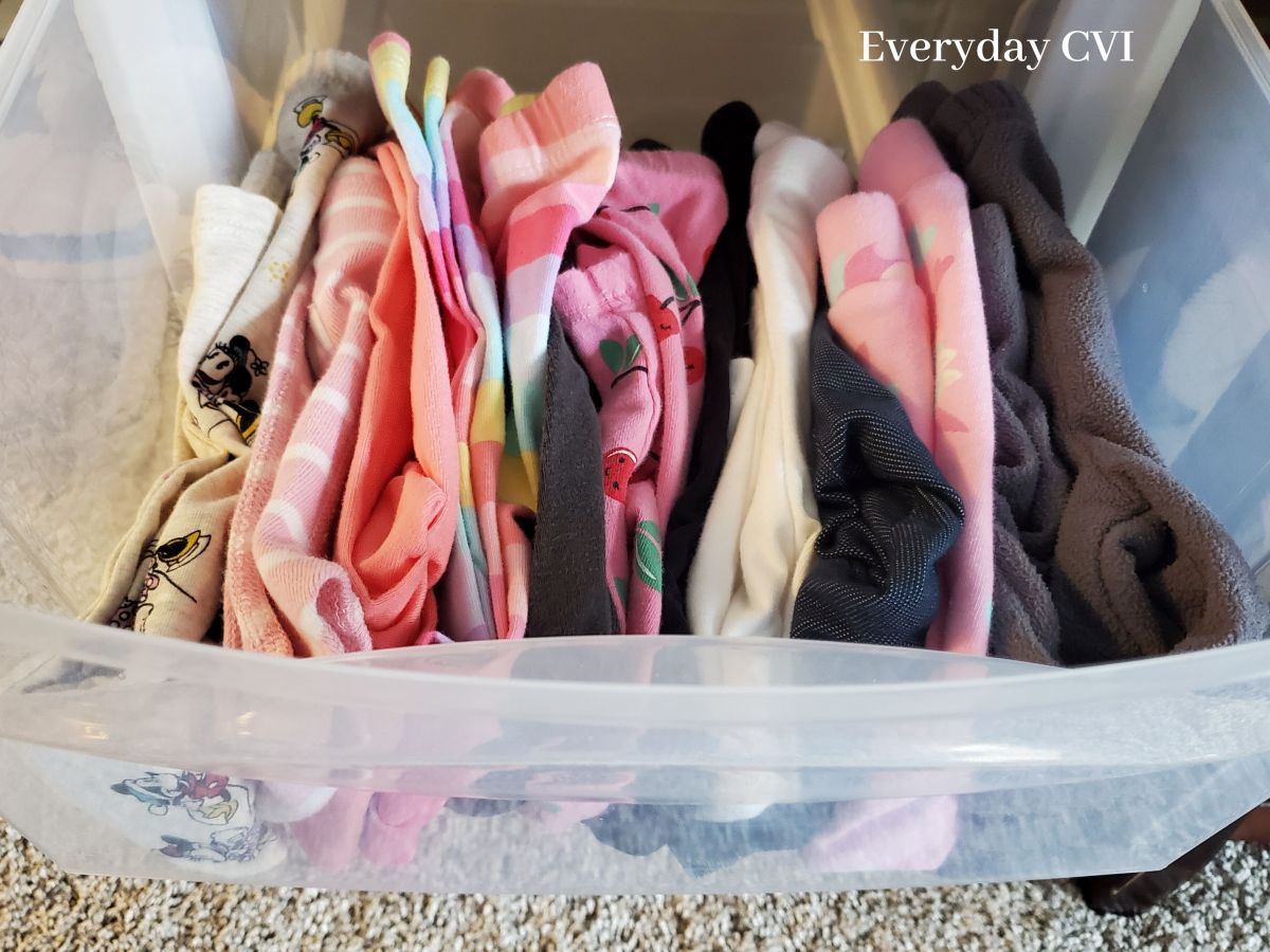 “CVI-friendly” Access to Life Skills: Choosing Outfits – Everyday CVI